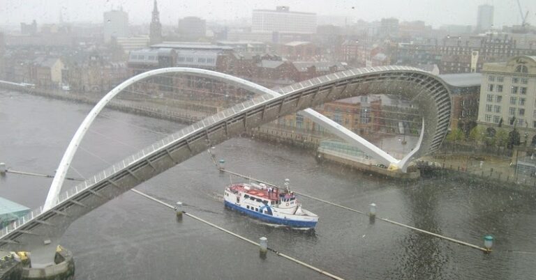 GATESHEAD MILLENNIUM BRIDGE: SIMFONI ARSITEKTUR